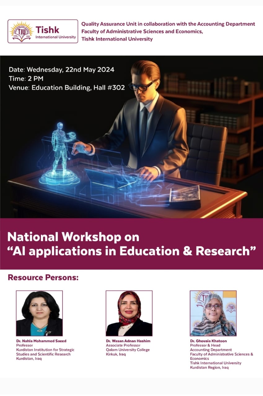 Accounting Department in collaboration with the Quality Assurance Unit hosts National Workshop ...