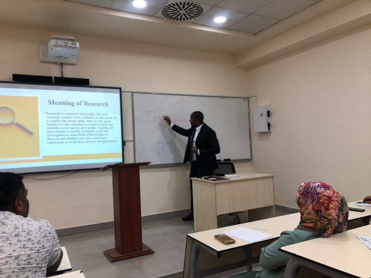 First Week of Qualitative Research Training Course | International ...