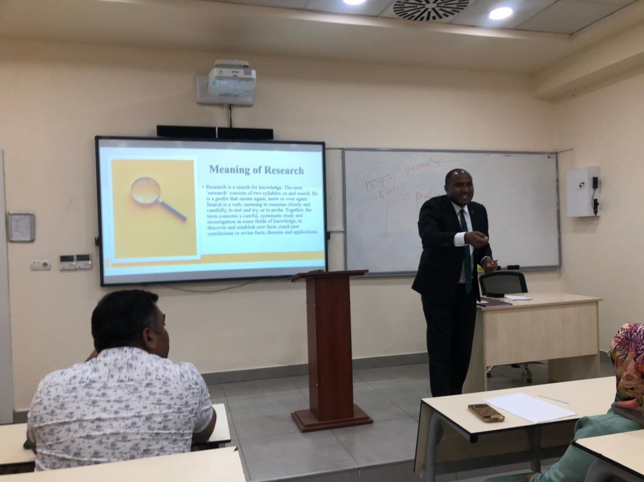 First Week of Qualitative Research Training Course | International ...