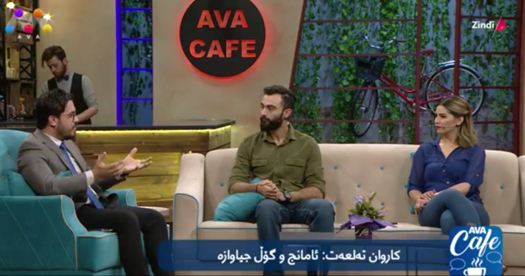 Ava Media TV hosted Research Assistant during “Ava Cafe” program - TIU